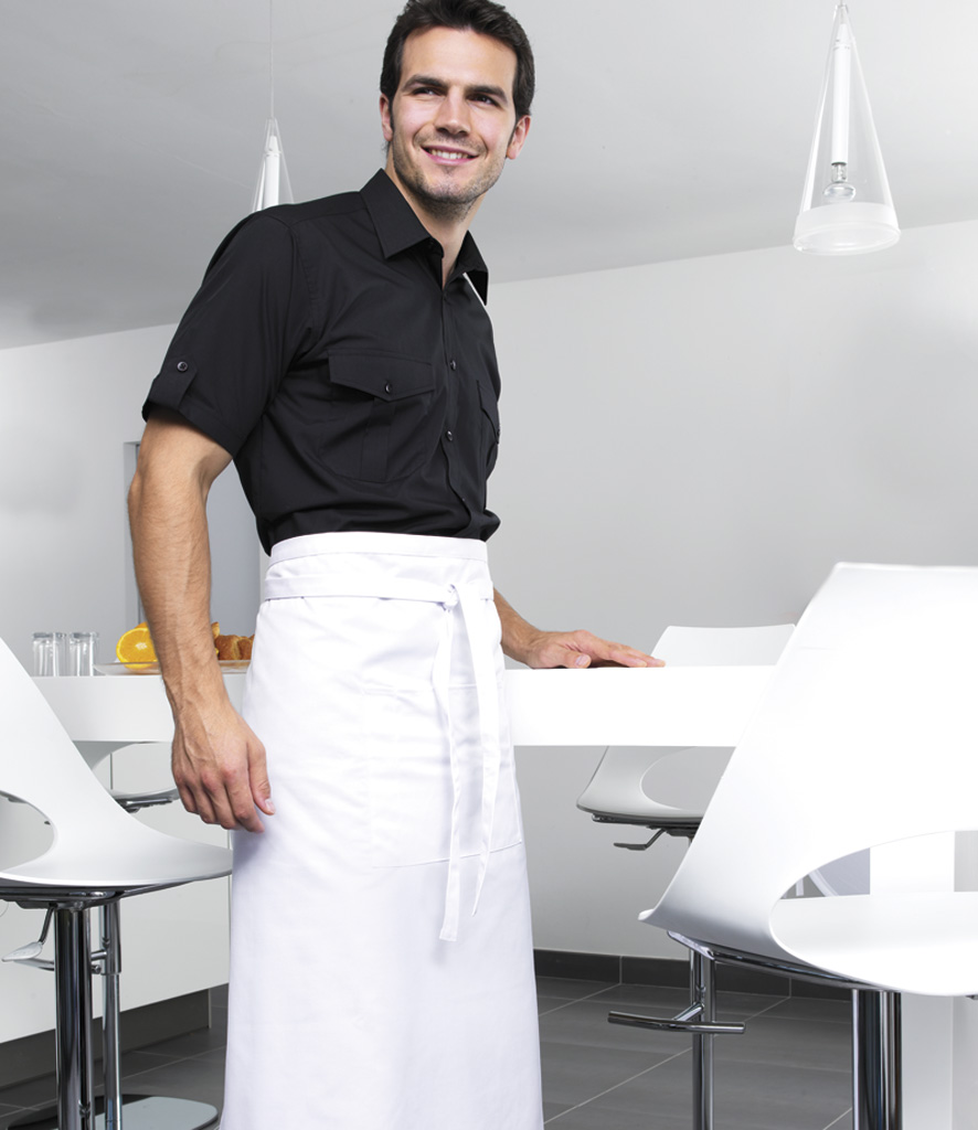 Bar Pocket Long Apron - BPAL - Bar Apron | JW Brown Industrial Clothing